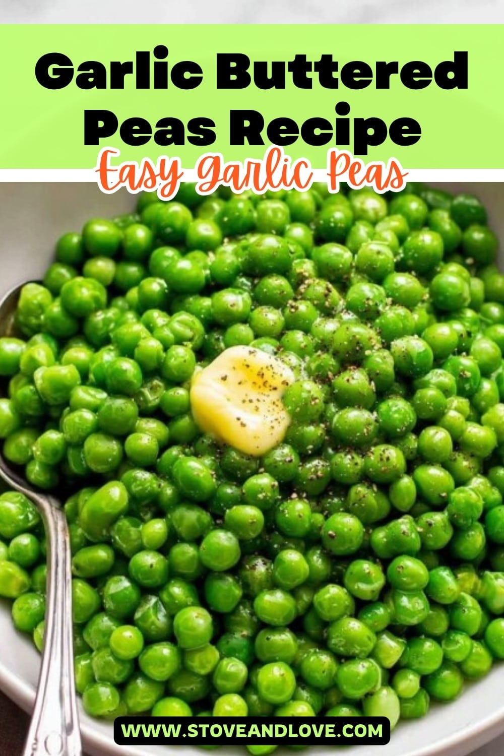 Garlic Buttered Peas: Irresistibly Flavorful & Quick Side Dish